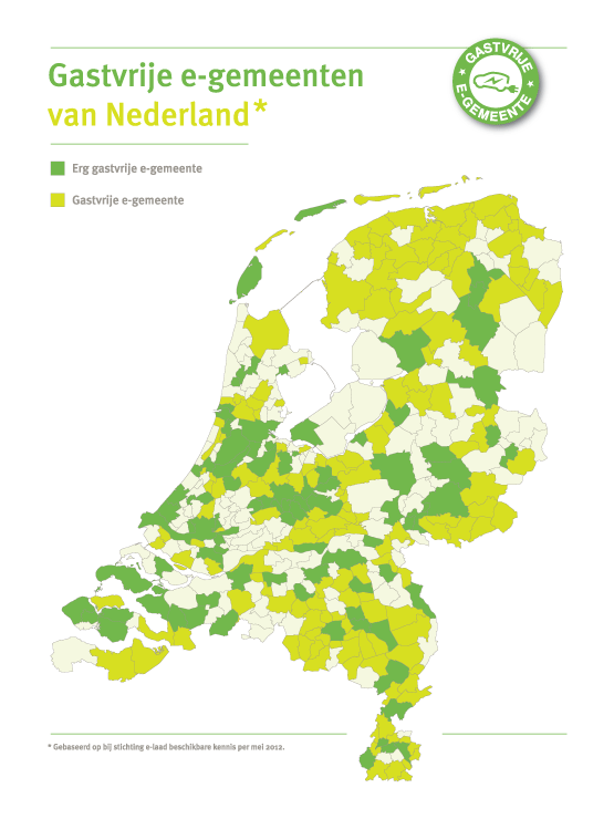 Welke gemeenten zijn gastvrij voor elektrische auto’s? Welke gemeenten zijn gastvrij voor elektrische auto’s?